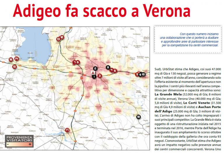 Adigeo checkmate Verona - UrbiStat - Geomarketing & Market Research