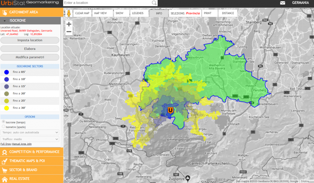Cartography of ZipCode – Europe - UrbiStat - Geomarketing & Market Research